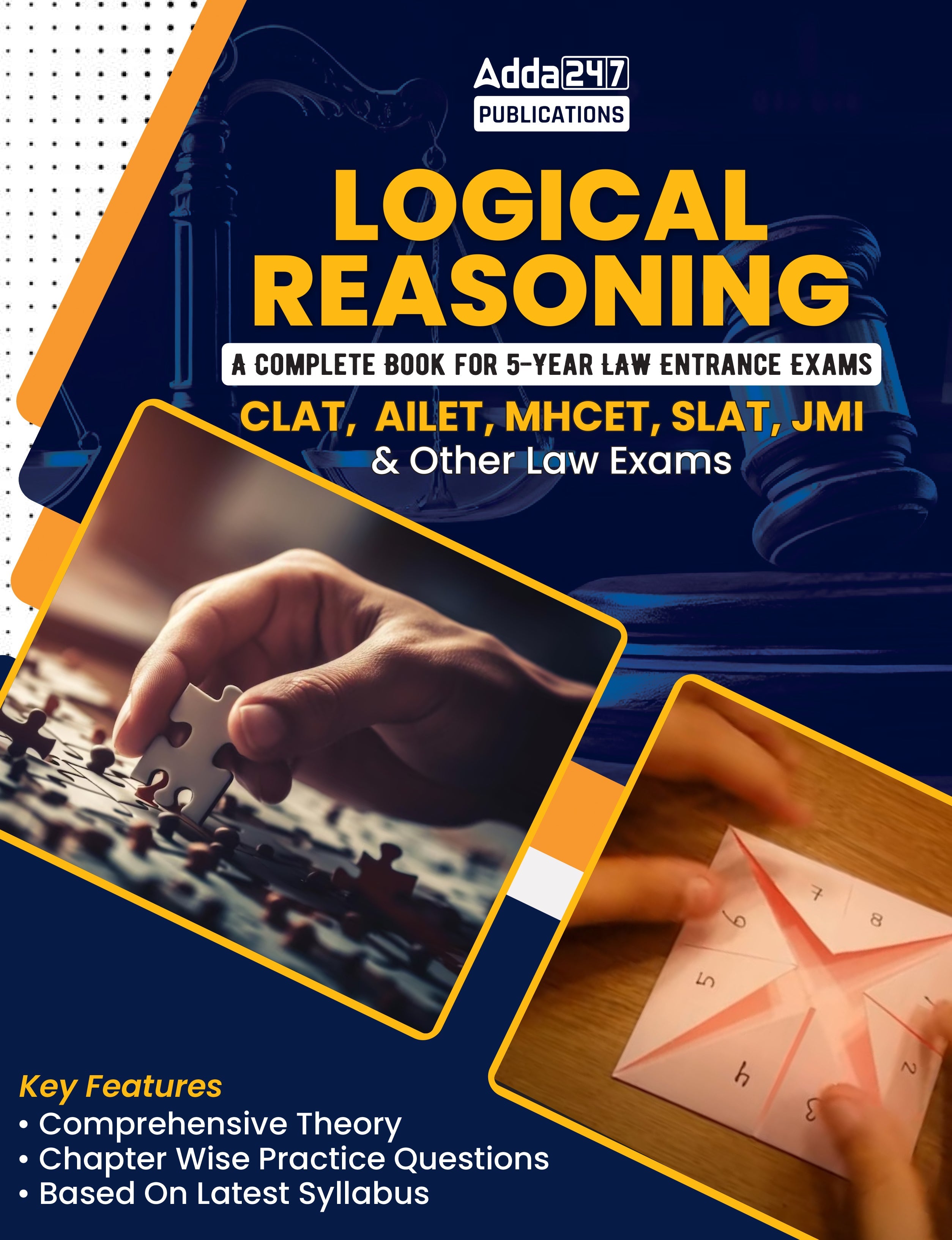 Logical Reasoning A Complete Book For 5 Year Law Entrance Exams CLAT | – Adda247 Store