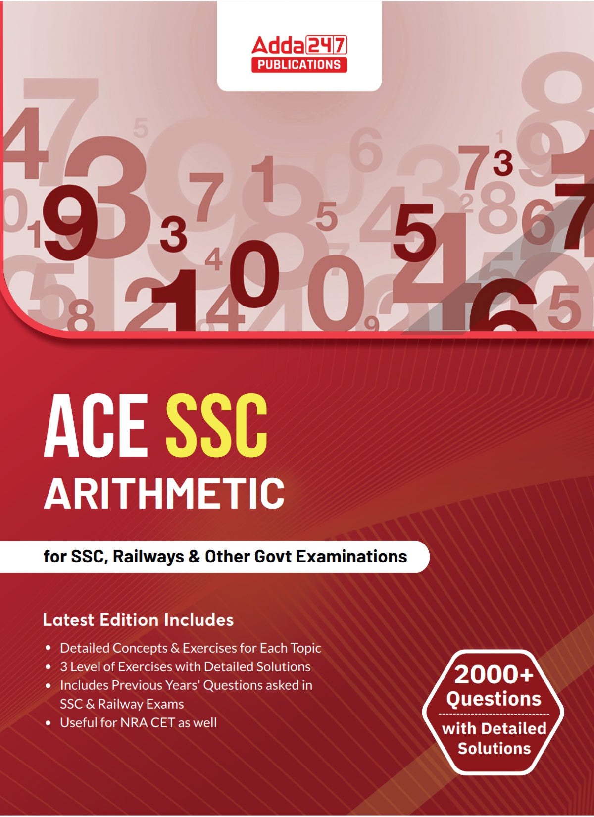 Ace SSC Arithmetic (Quant) for SSC CGL, CHSL, CPO, GD and other Govt. – Adda247 Store